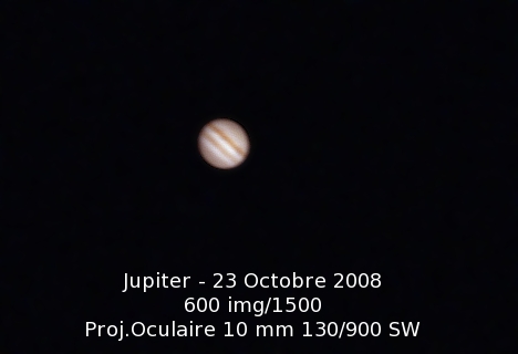 Jupiter hier soir - Astrophotographie - Astrosurf